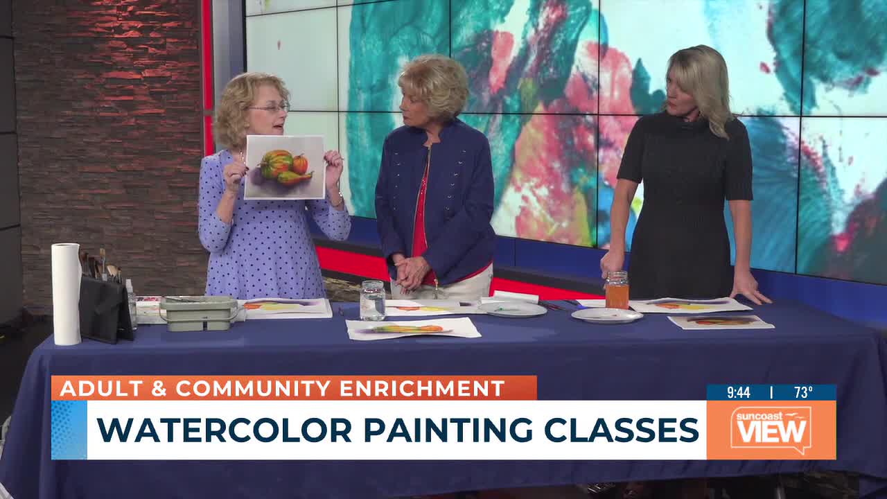 Sarasota County ACE program offers watercolor classes for the winter term