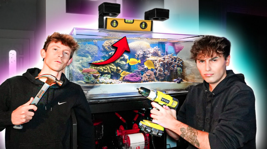 Assembling The Most Complicated Fish Tank Ever Made