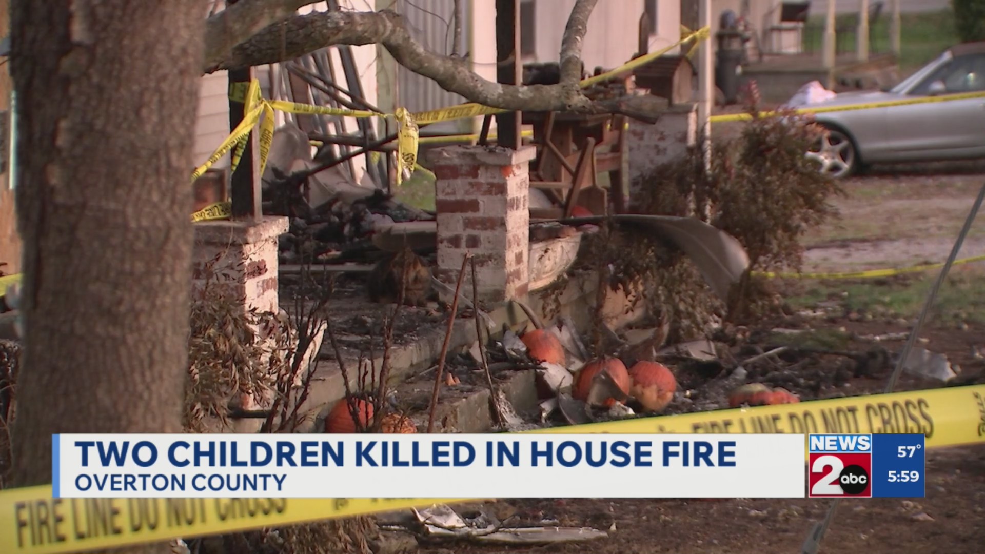 Two children killed in Overton County, TN house fire