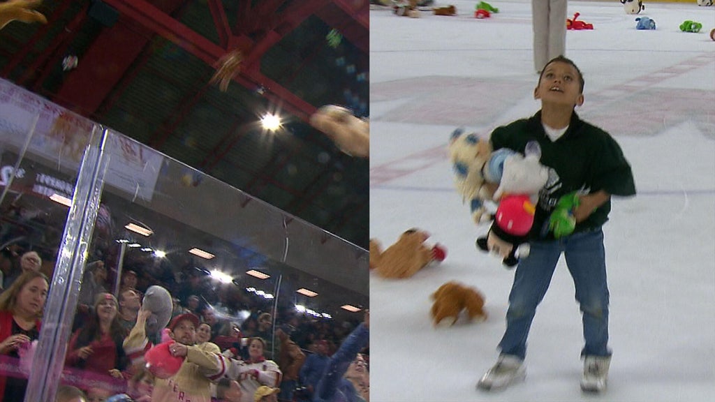 University of Denver Athletics holds "Teddy Bear Toss," helps out ...