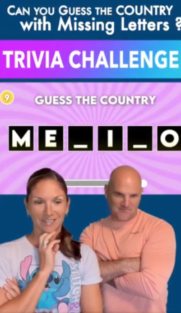 Couple’s Geography Test: Can We Name the Country?