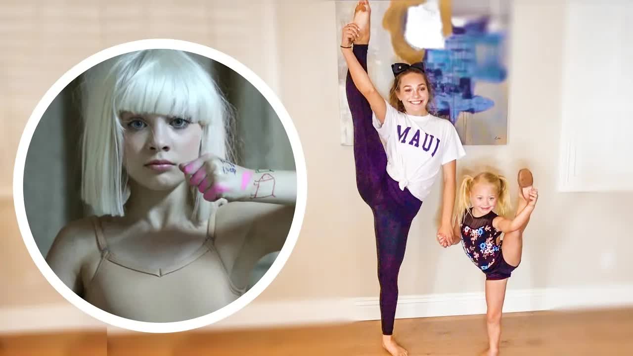 Maddie Ziegler Teaches Everleigh Her Iconic Dance Routine