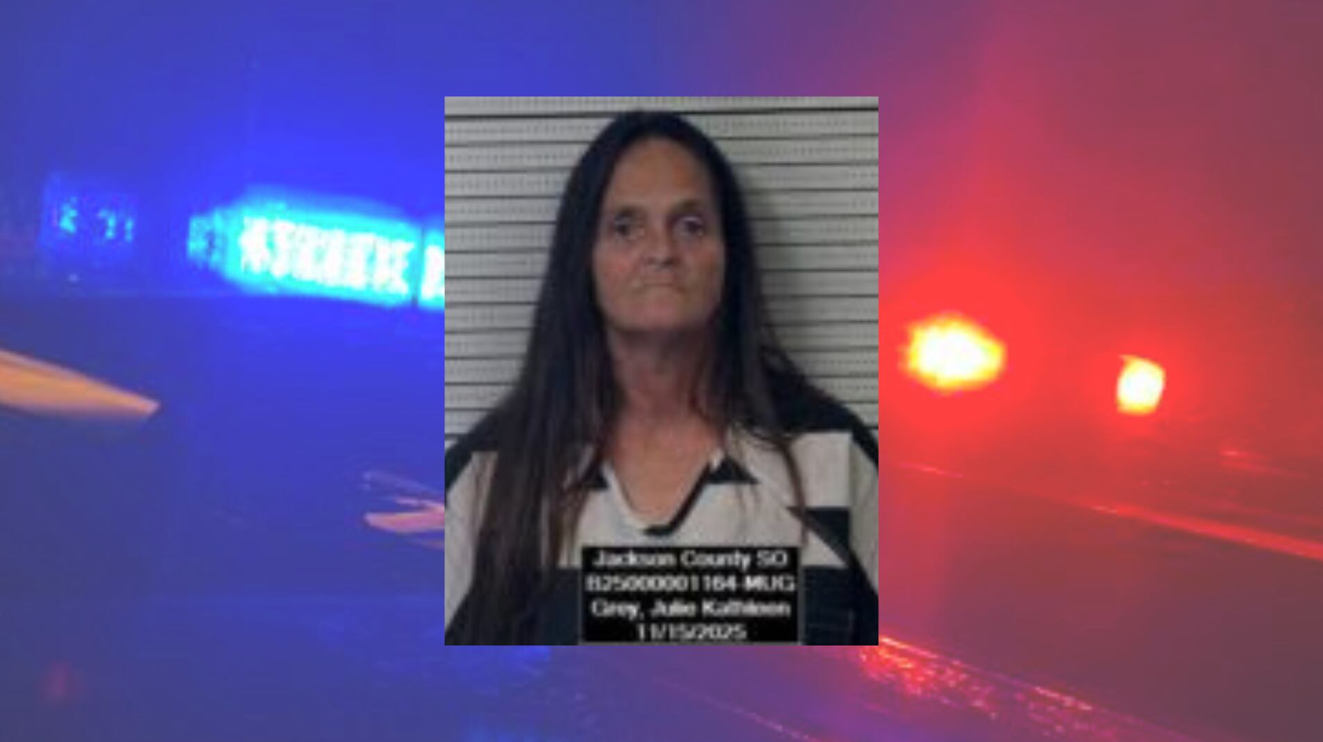 Topeka woman, man arrested in Jackson County Jail parking lot