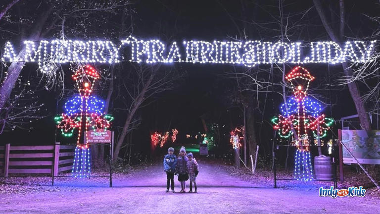 12 Best Walk-Through Christmas Light Displays | Indianapolis with Kids