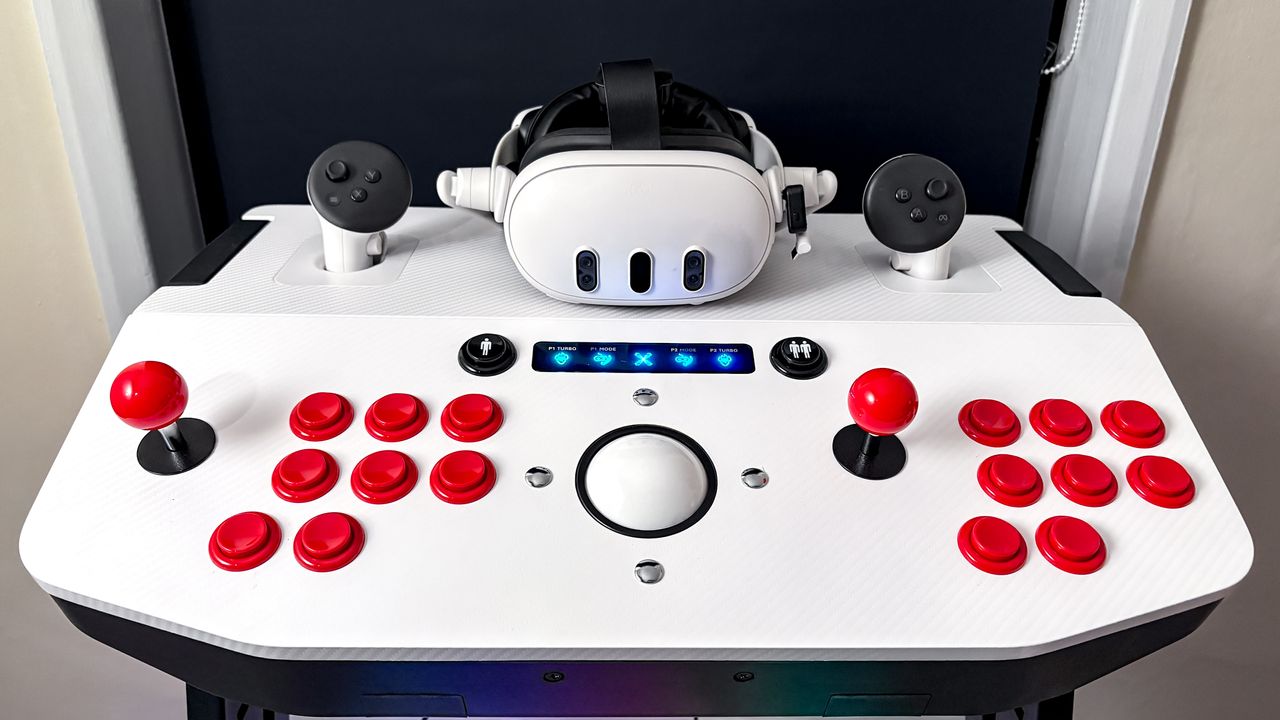This VR machine for Meta Quest 3 made my '90s arcade dreams real — but ...