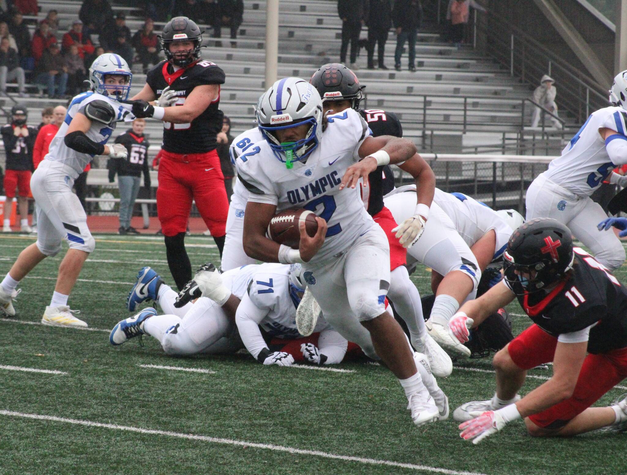 Webster breaks West Sound rushing record, Trojans eliminated