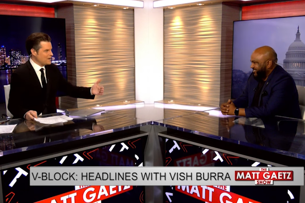 Matt Gaetz’s producer fired by OAN after posting antisemitic video