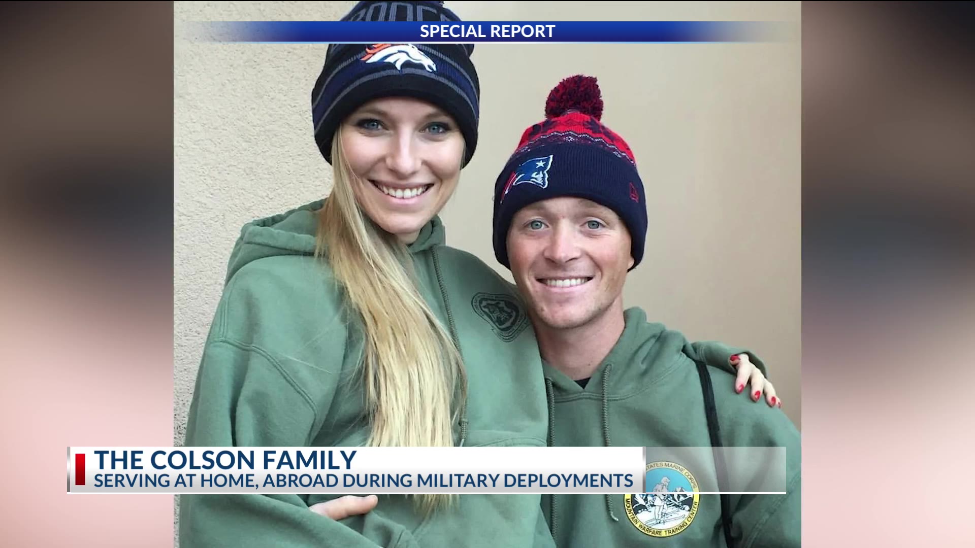 Colson Family serving at home, abroad during deployments