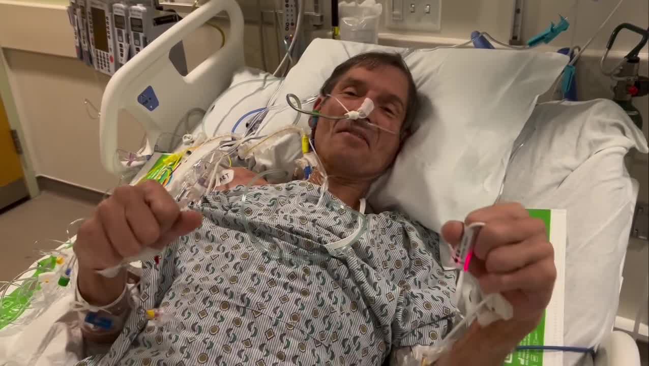 Bernie Kosar is out of surgery (Video courtesy Bernie Kosar Instagram)