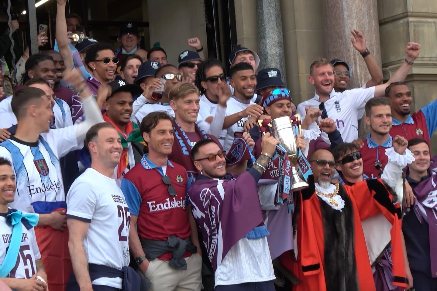 Burnley FC promotion parade and Bank of Dave 2 Netflix film will ...