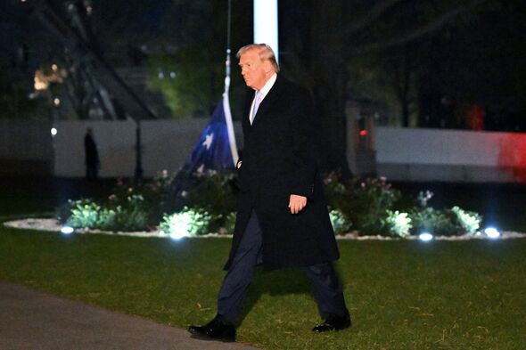 White House releases statement after viral image of American flag ...