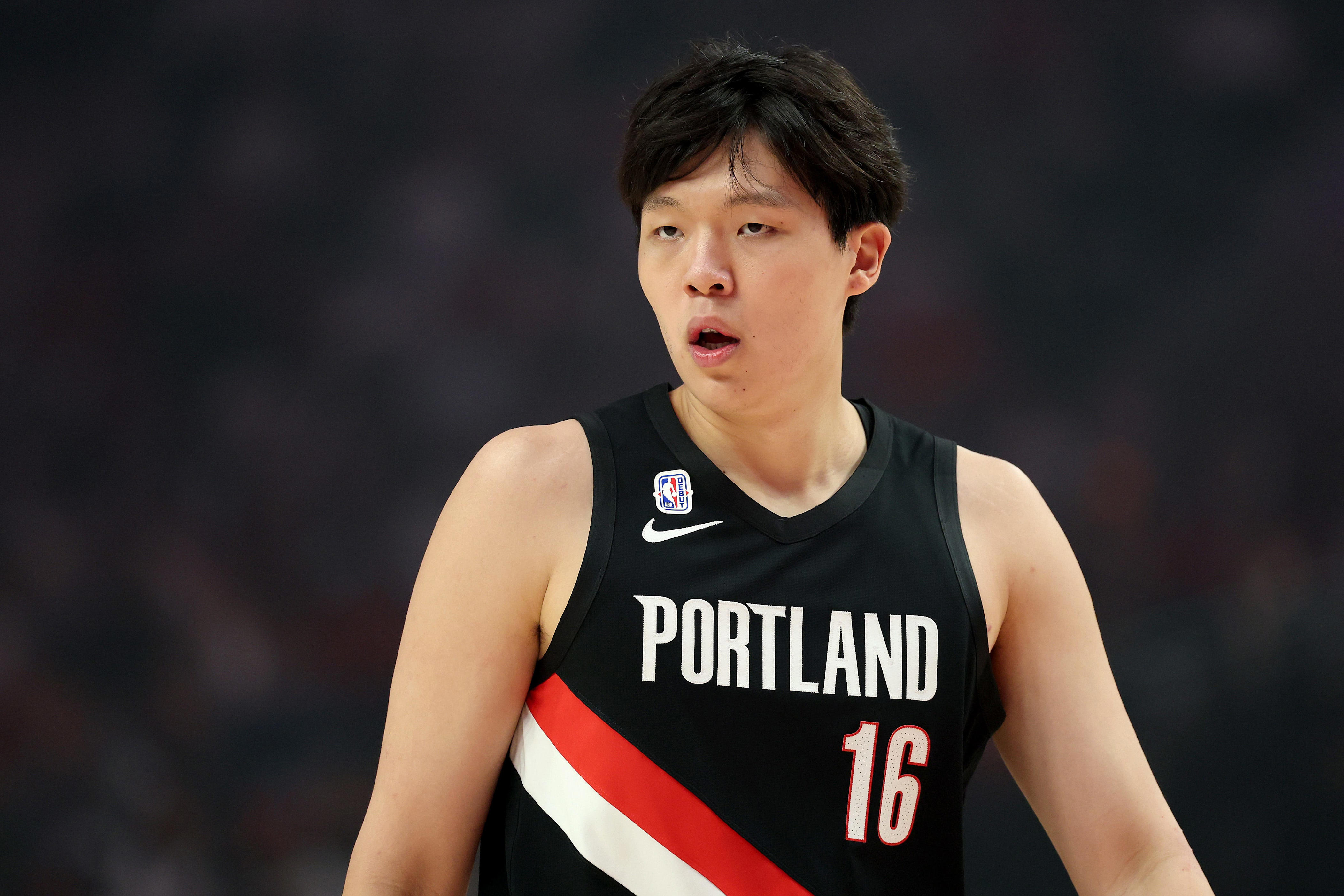 Trail Blazers' Yang Hansen scores 21 points in second G League game