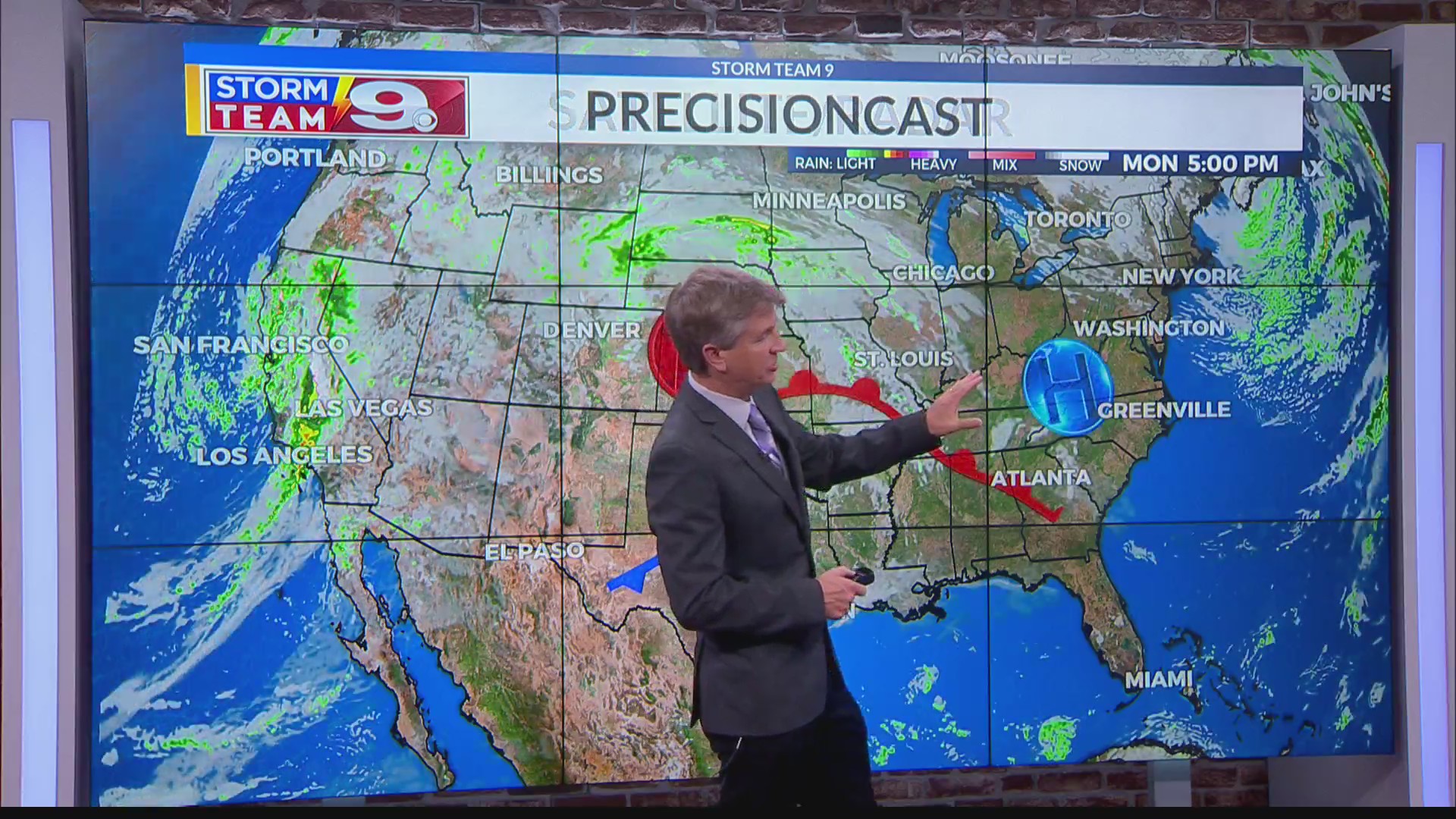 Quiet weather for eastern NC