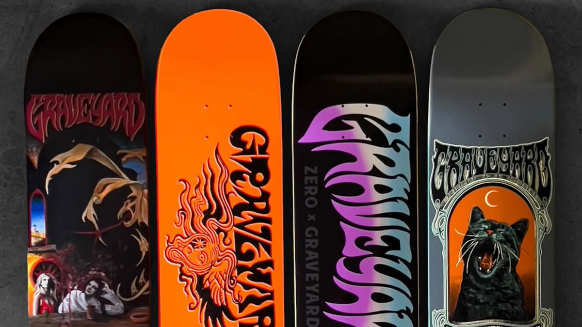 Zero Skateboards Teams Up With Swedish Band, Graveyard for a Heavy New ...