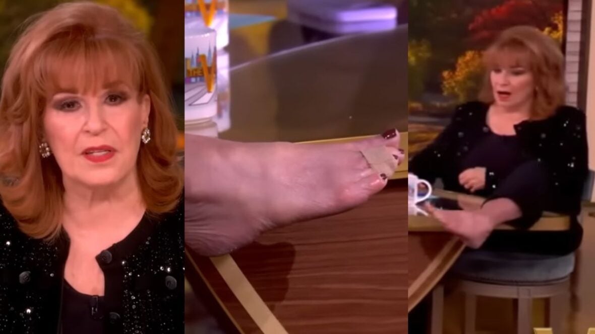 Joy Behar Discusses Her Foot Injury on The View