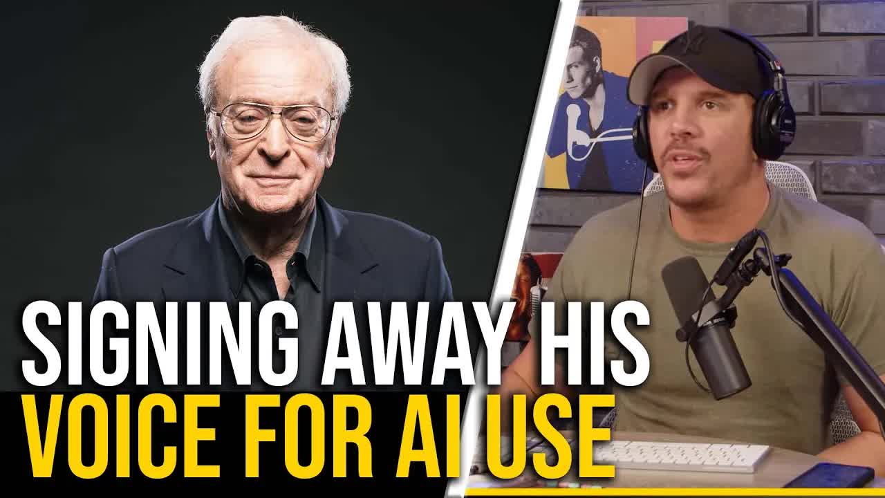 Michael Caine signs voice rights for AI commercial use
