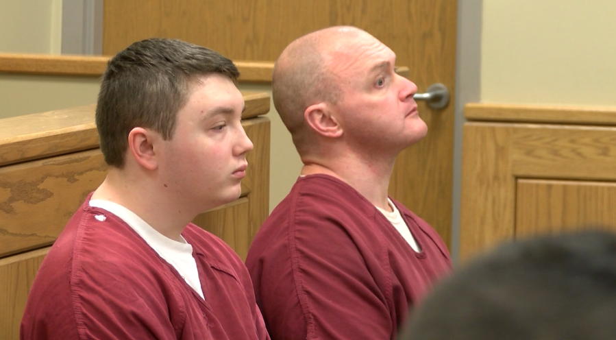 Father, son accused in JC store clerk’s killing appear in court