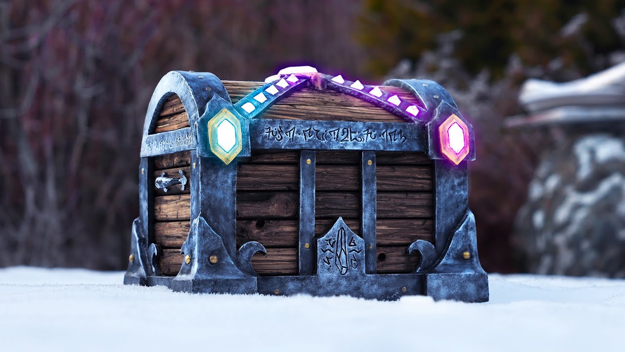 From raw materials to fantasy chest - full build!