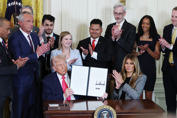 Trump signs executive order combating discrimination against faith ...