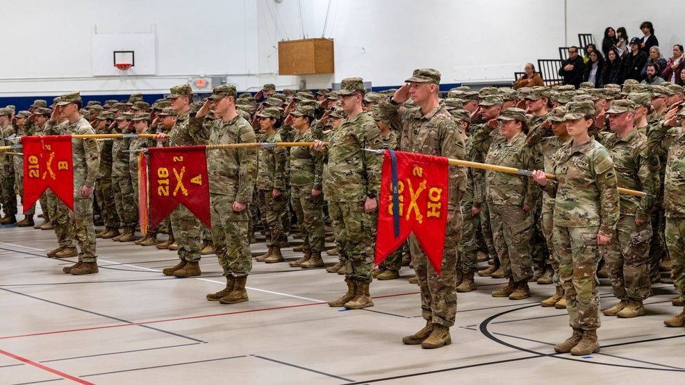 Soldiers from 2nd Battalion, 218th return after year in Jordan, Iraq, Syria