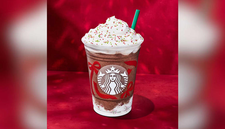 Starbucks Launches Frozen Peppermint Hot Chocolate At Target