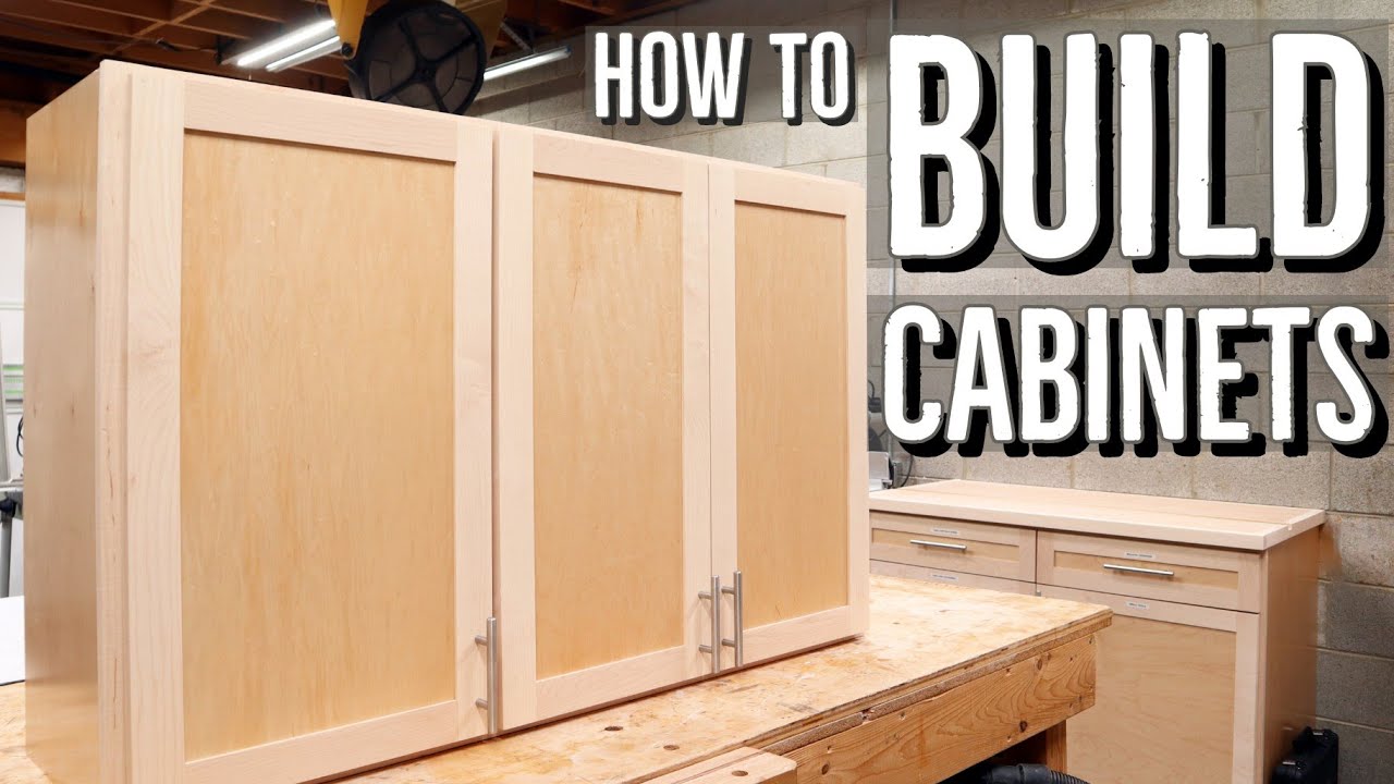 How to build wall cabinets