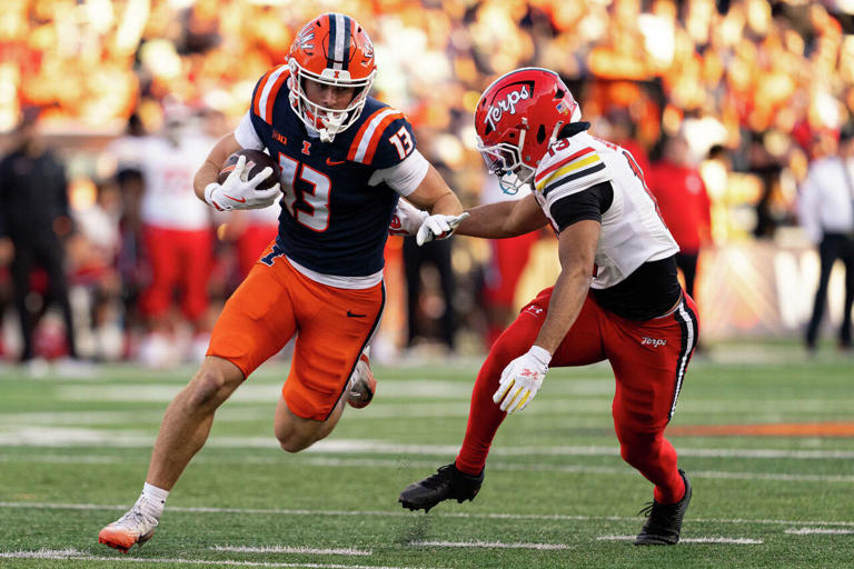 Illinois Fighting Illini vs. Northwestern football game time, TV ...