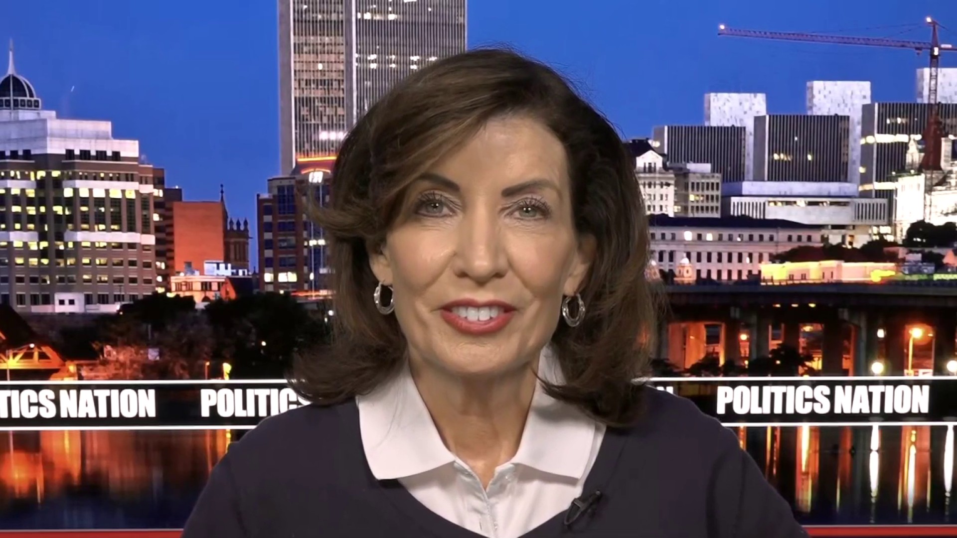 Gov. Kathy Hochul responds to the organized ICE raids led by President ...