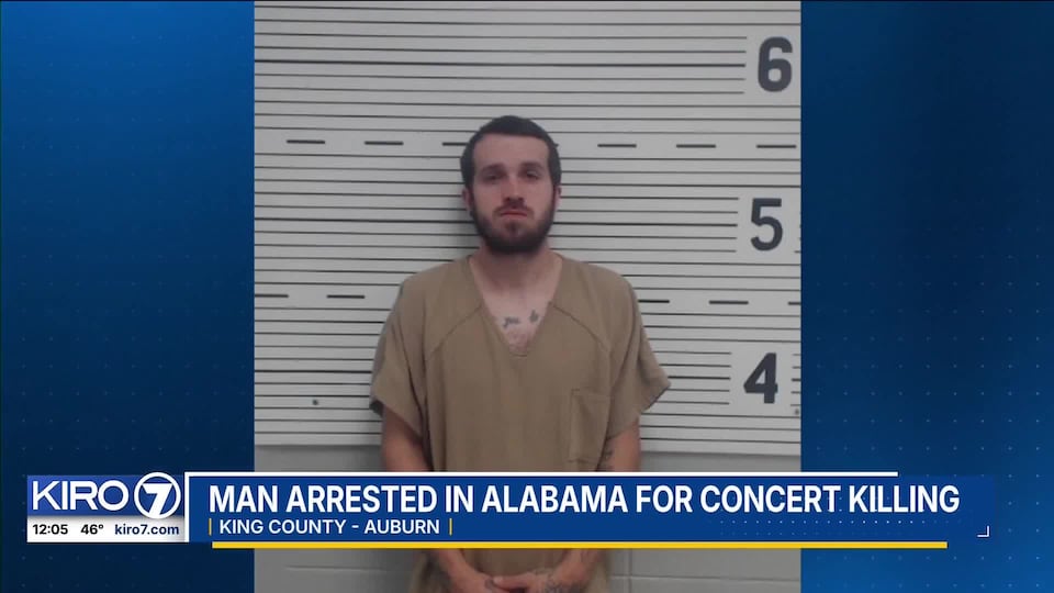 VIDEO: Man arrested in Alabama for concert killing