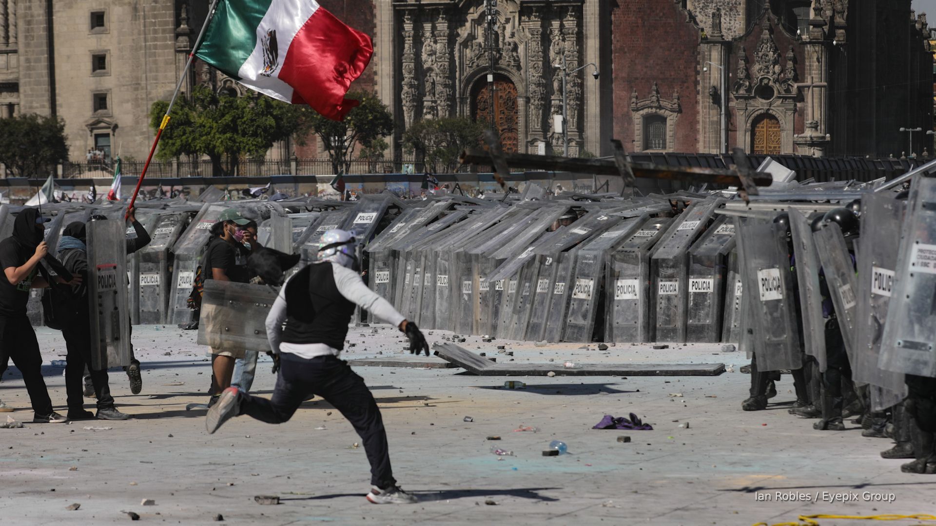 Clashes in Mexico City as ‘Gen Z' protests leave 120 injured, 20 arrests