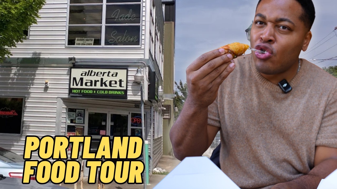 Locals choose where I eat in Portland for 24hrs (Alberta Market, Screen ...