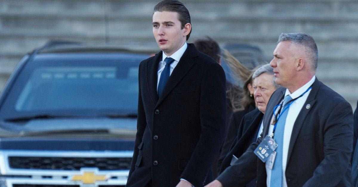 Eric Trump Reveals What Brother Barron Said to Joe Biden Just Before ...