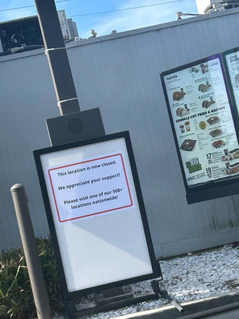 Mexican fast-food restaurant Del Taco closing Tallahassee location
