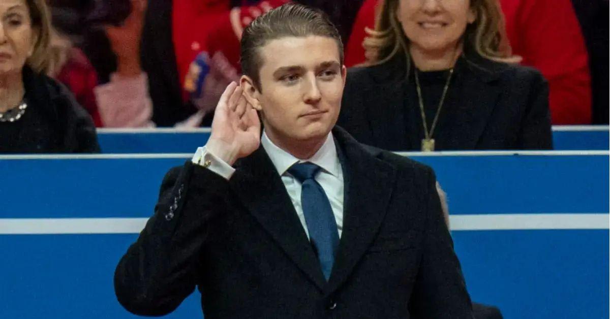 Eric Trump Reveals What Brother Barron Said to Joe Biden Just Before ...