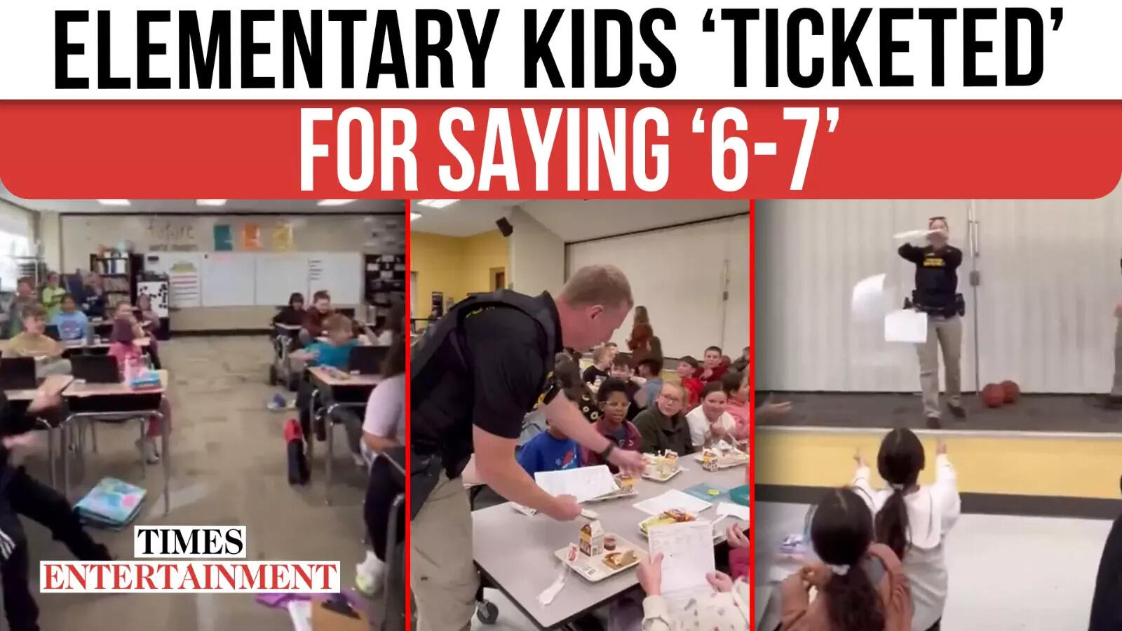 Kids Hit With ‘6-7’ Tickets?! Police Crack Down on Viral Phrase in Wild ...