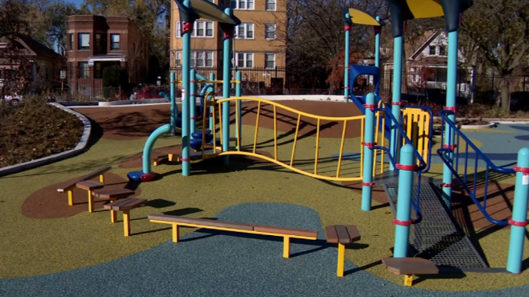 South Side elementary school gets eco-friendly playground