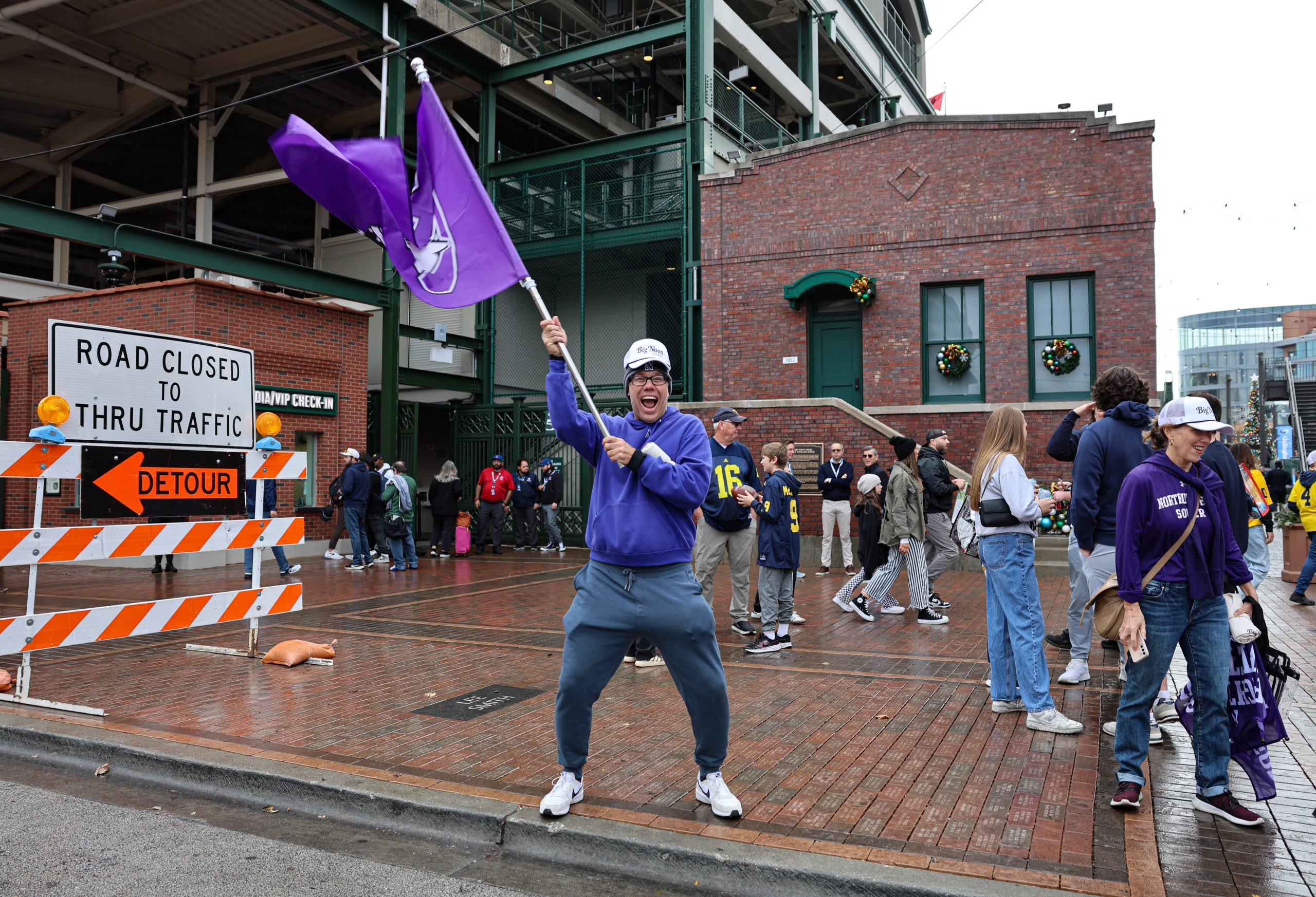 Wrigley Field Photo Essay: Michigan's CFP-Saving Win on Big Noon Saturday