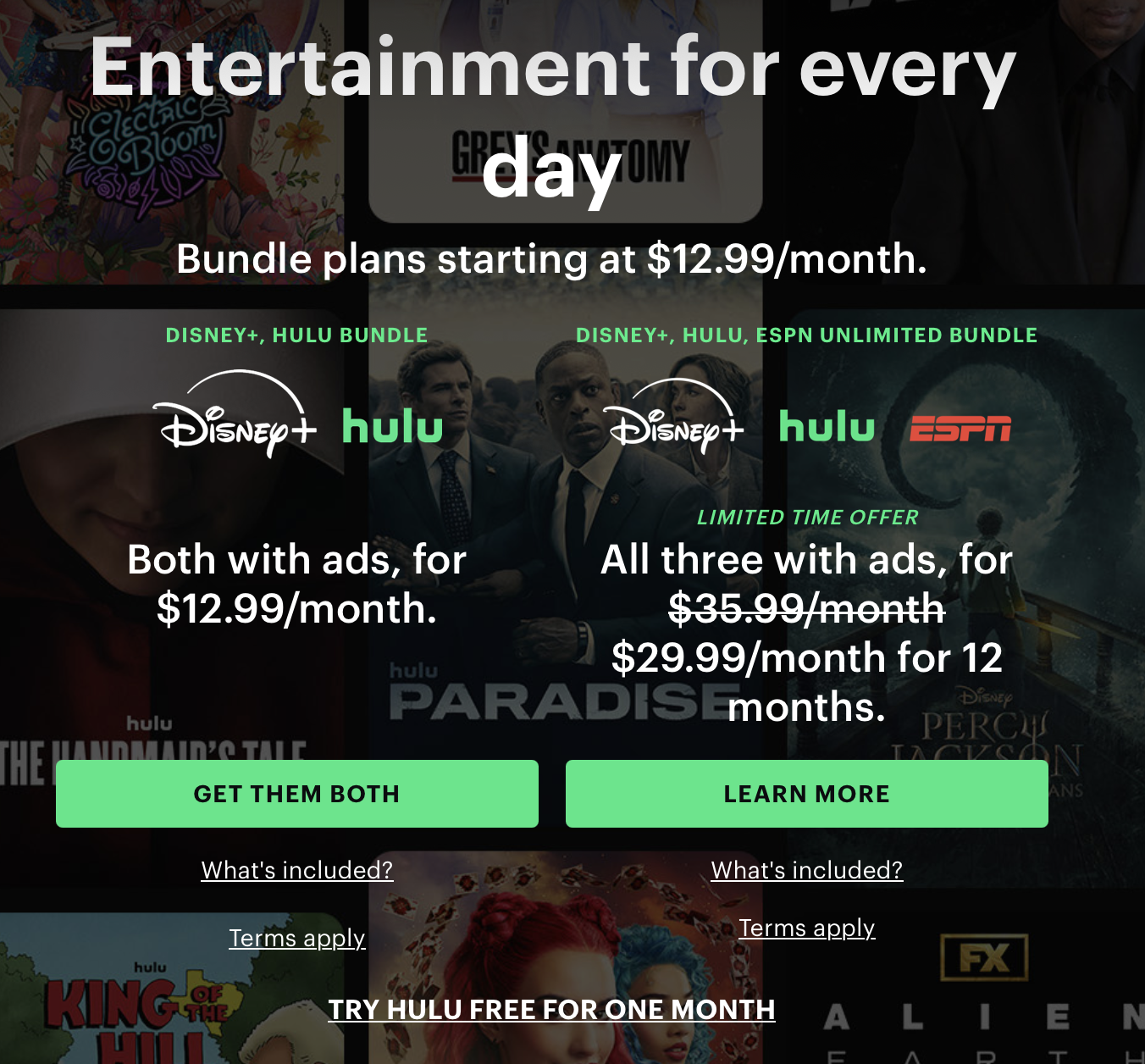 Hulu’s Current Streaming Bundle Deals for 2025 (Ahead of Black Friday)