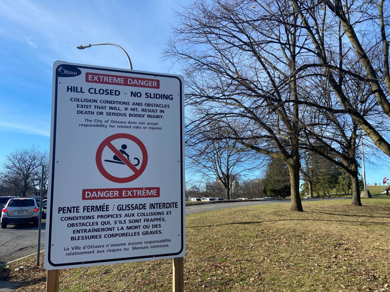 City to mull options for reopening sledding hill at Mooney's Bay