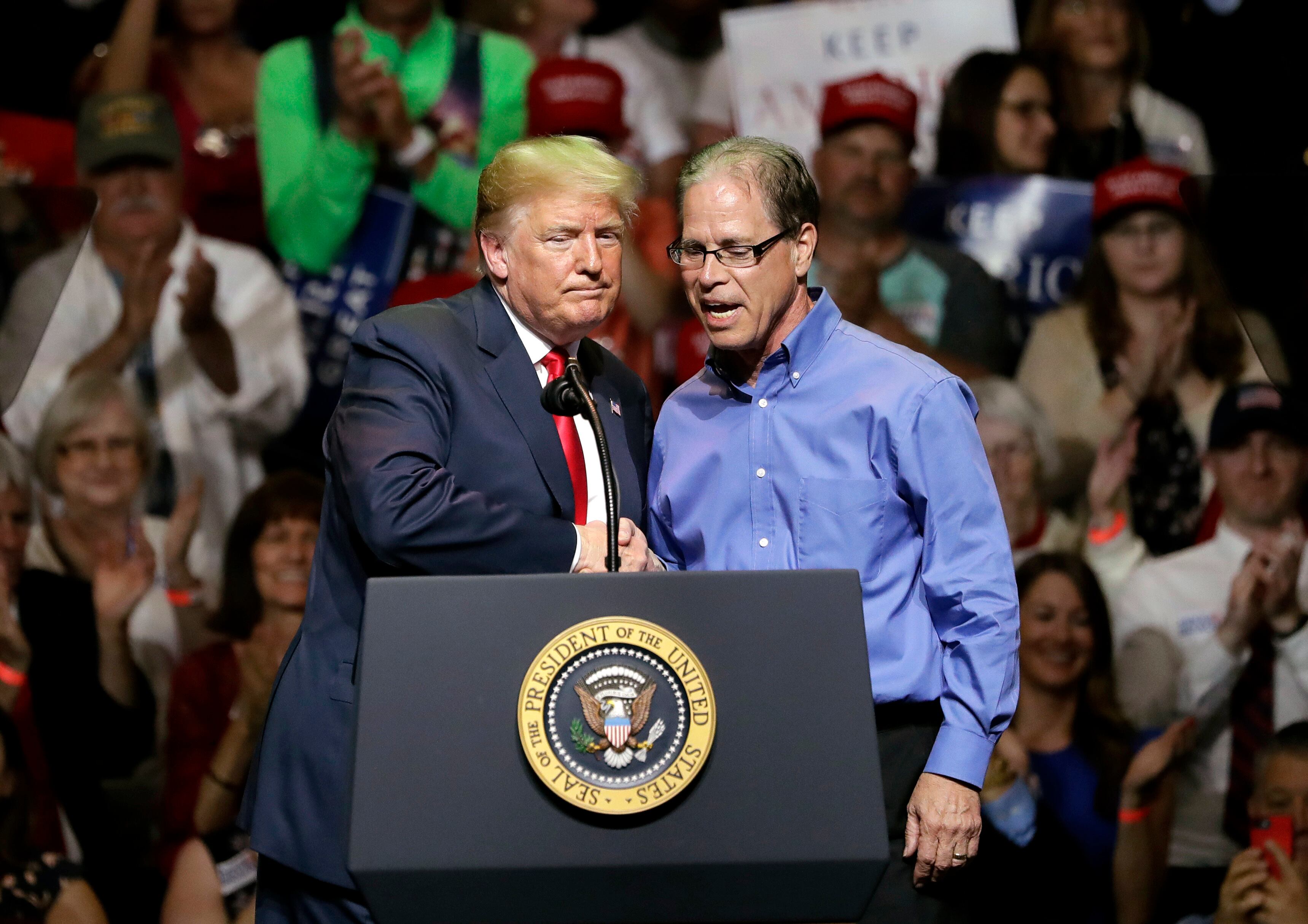 President Trump criticizes Indiana Republicans over redistricting vote ...