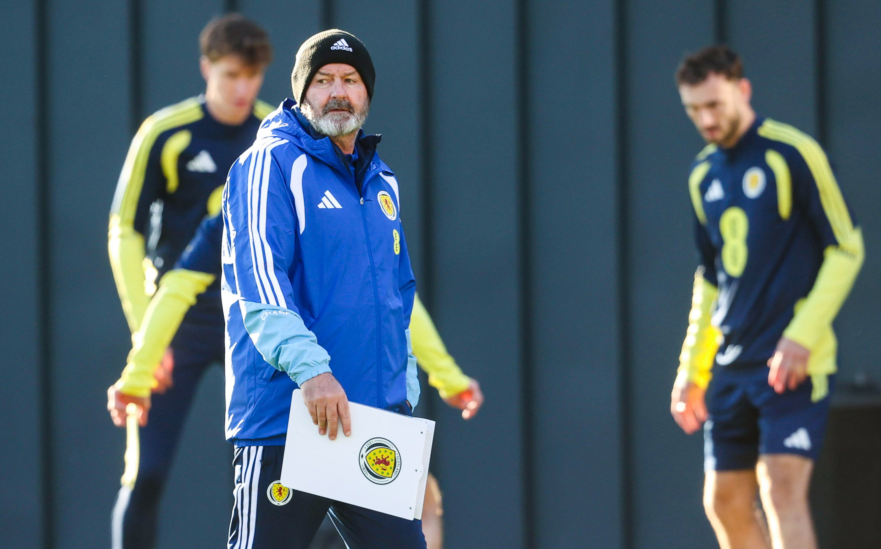 Steve Clarke reacts to Nations League draw + key updates on Harvey ...