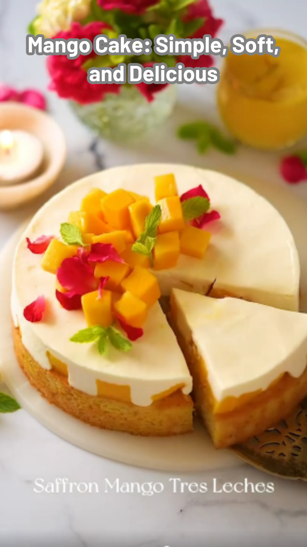 Mango Cake: Simple, Soft, and Delicious