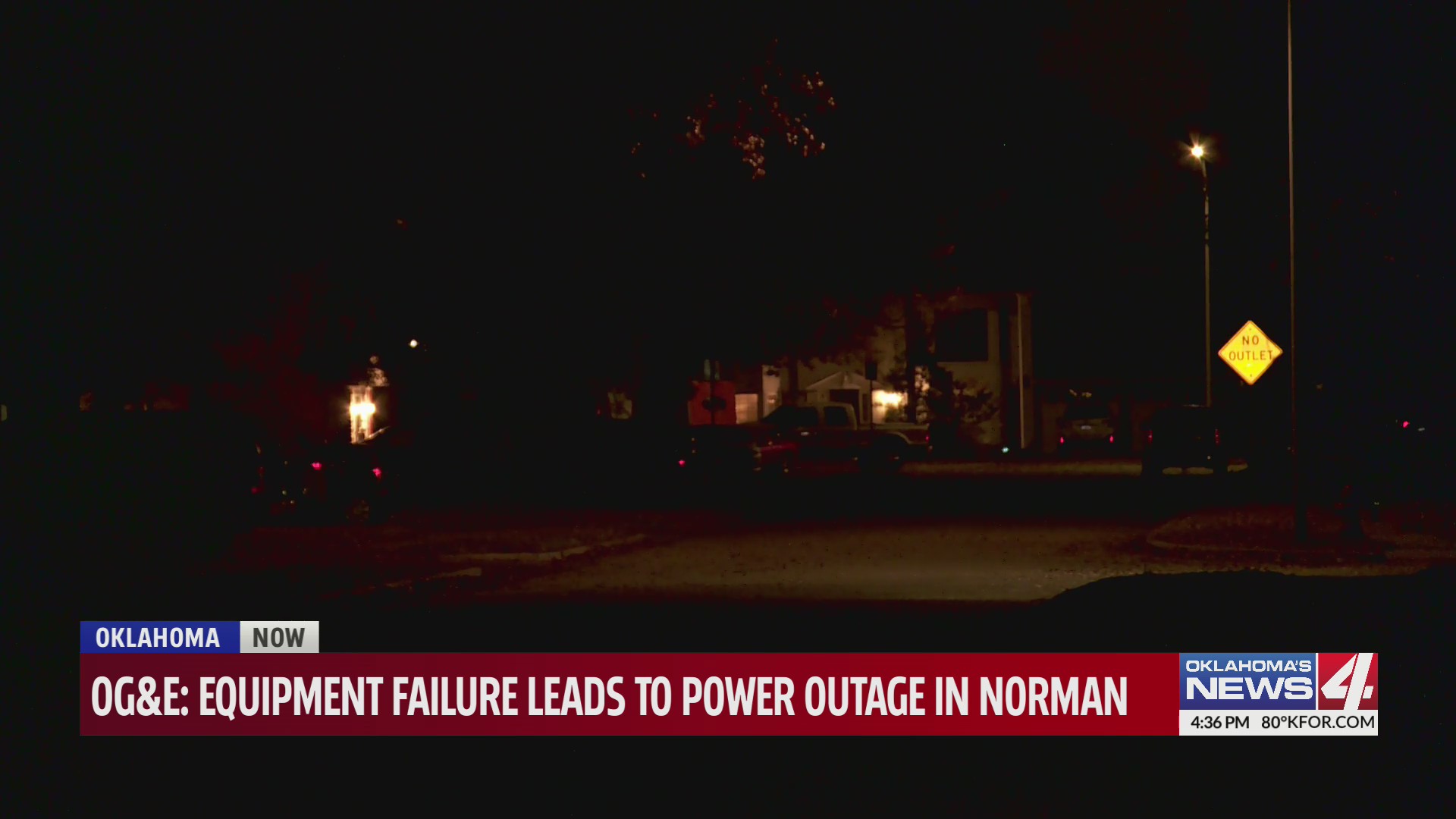 OG&E: Equipment failure leads to power outage in Norman