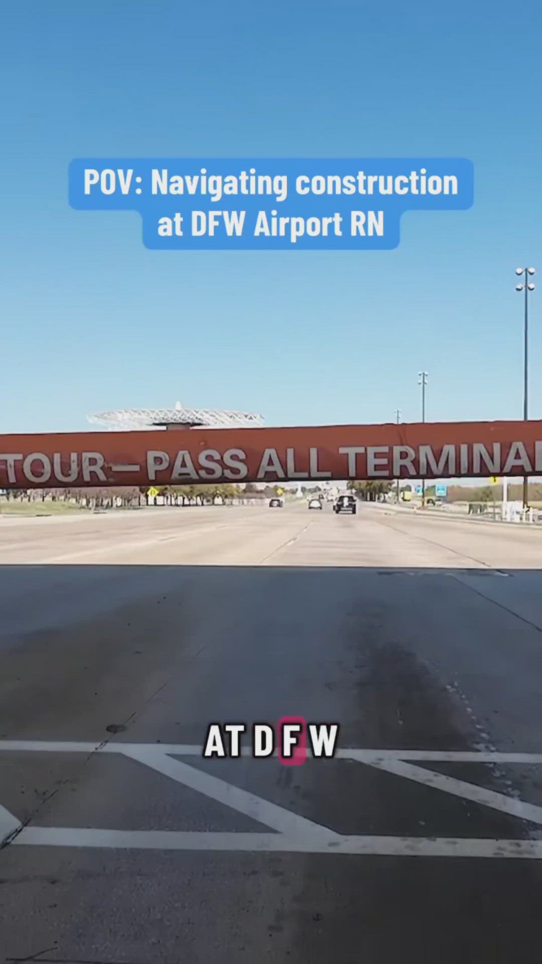 Navigating DFW Airport construction