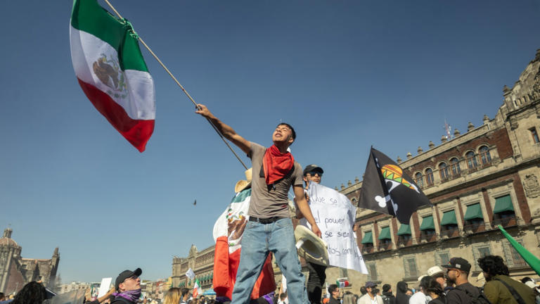 Gen Z Protests Sweep Mexico with Thousands Showing Up to Expose ...