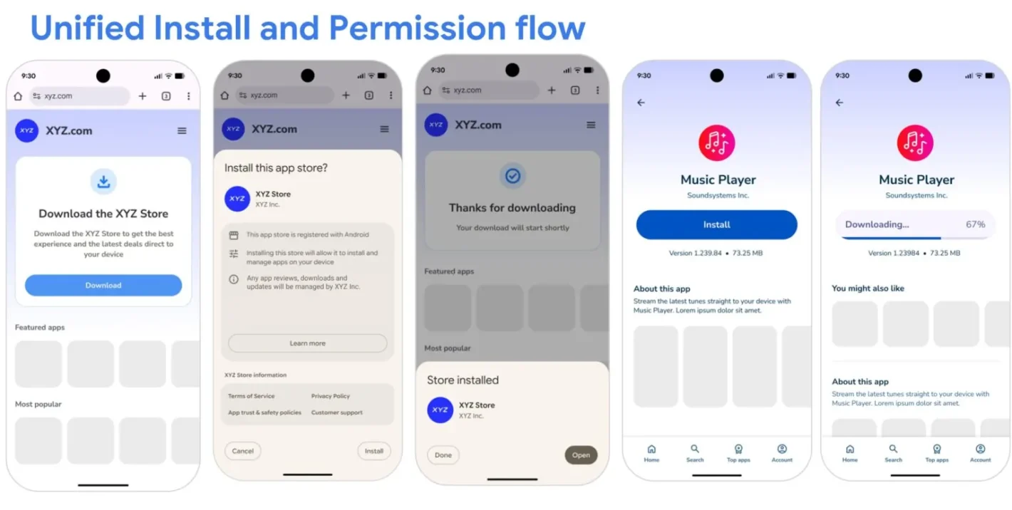 Android 17 to Make Installing Third-Party App Stores Easier than Ever