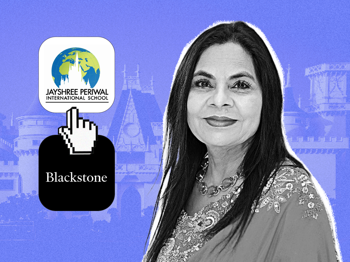 Blackstone eyes majority stake in Jaipur school operator Jayshree Periwal; plans $700 million ...
