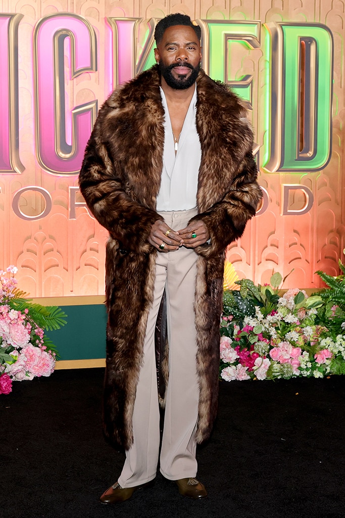 Colman Domingo Channels Cowardly Lion at Wicked: For Good Premiere