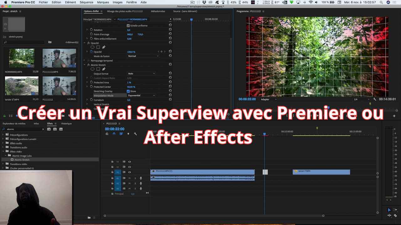 Créer un Vrai Superview avec Premiere ou After Effects – Tutoriel Facile