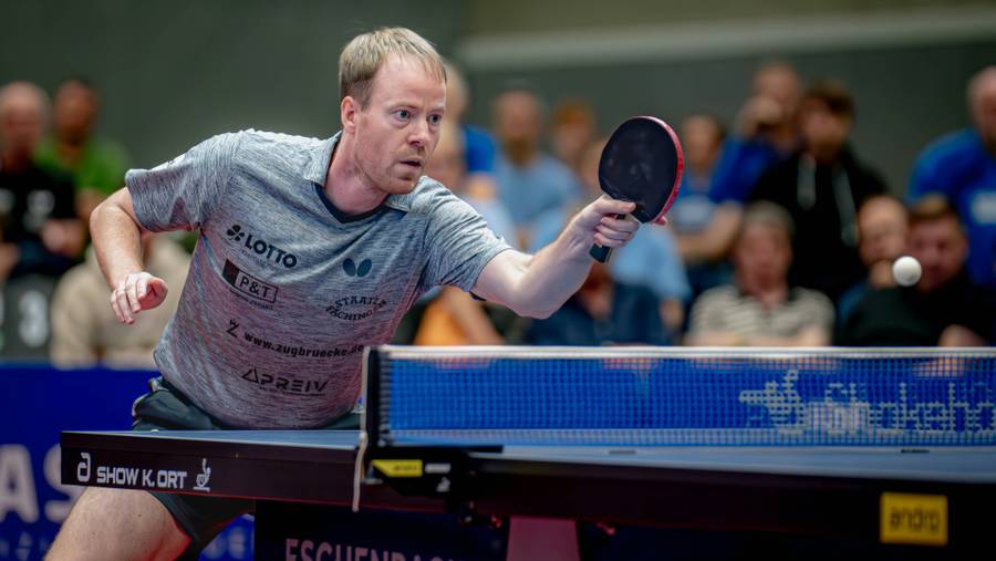 Tischtennis: Altstar Baum "möchte wieder mehr Spiele machen"